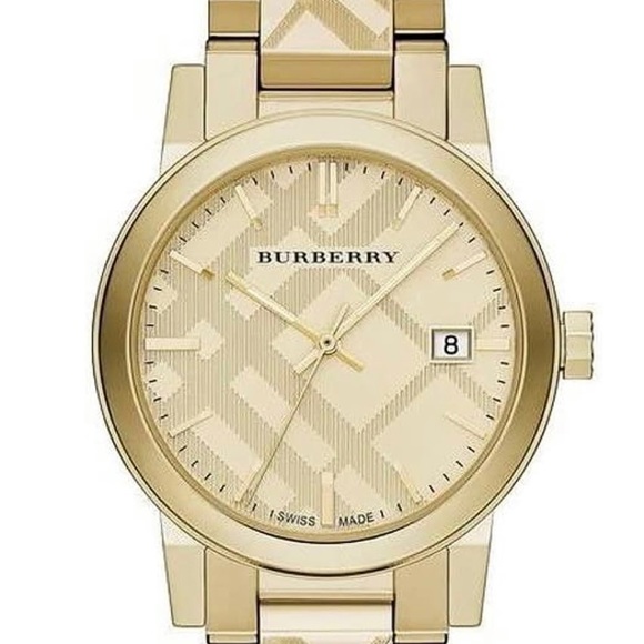 Burberry | Accessories | Burberry The City Gold Ladies Watch | Poshmark